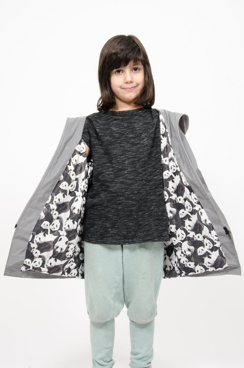 Panda reflex raincoat – sofopopup